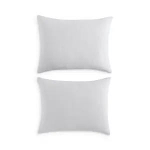 Calvin Klein Washed Texture Cotton Jacquard Comforter Set - White
