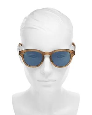 Oliver Spencer Round Frame Sunglasses