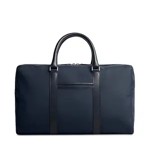 CARL FRIEDRIK Compact Nylon Weekender Bag - Navy