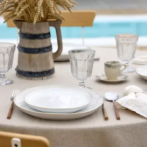 COSTA NOVA Brisa Branca Dinner Plate