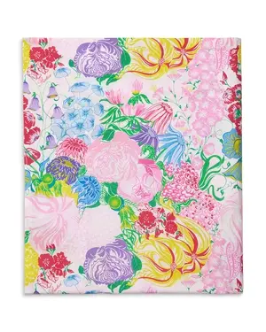 PRATESI Millefiori Flat Sheet, Full Queen