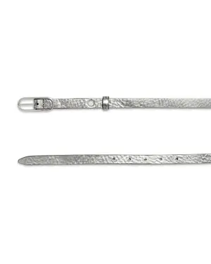 Rag & Bone Baby Rounded Rebound Leather Belt