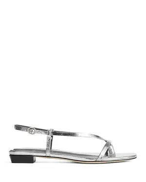 Rag & Bone Giselle Strappy Sandals - Silver