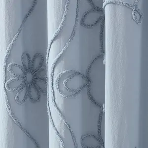 PERI HOME Retro Scroll Shower Curtain