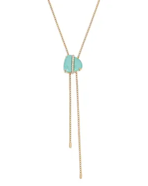 Ettika Solstice Lariat Necklace - Turquoise