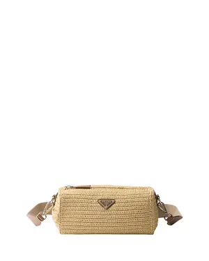 Prada Crochet Shoulder Bag - Neutral