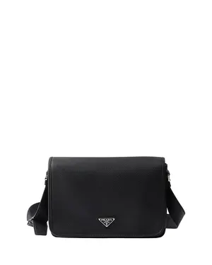 Prada Leather Shoulder Bag - Black