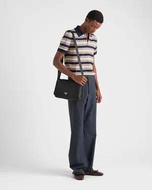 Prada Leather Shoulder Bag - Black