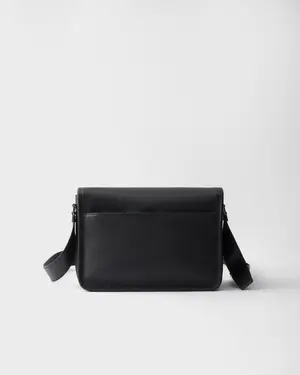 Prada Leather Shoulder Bag - Black
