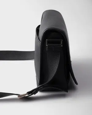 Prada Leather Shoulder Bag - Black