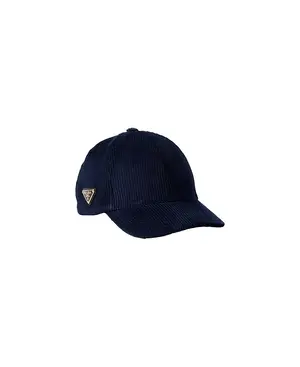 Prada Corduroy Baseball Cap - Blue