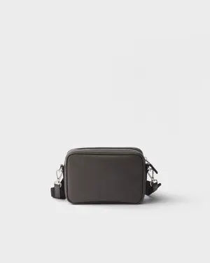 Prada Saffiano Leather Shoulder Bag - Grey