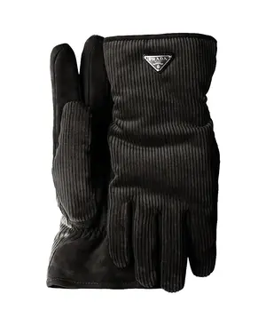 Prada Knitted Gloves For Men