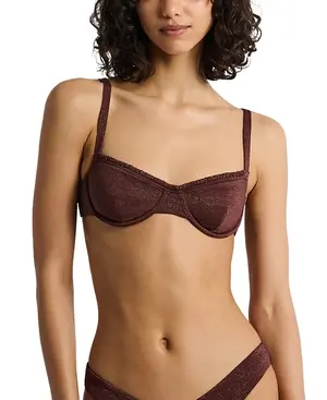 Onia Onia Marilyn Bikini Top Rum