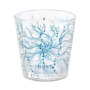 NEST NEW YORK Ocean Mist & Sea Salt Decorative 3-wick Candle, 21.2 Oz