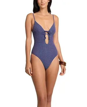 Onia Soleil One-piece Swimsuit - Purple Multi