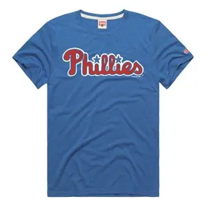 HOMAGE Philadelphia Phillies Hyper Local Tri-blend T-shirt - Royal