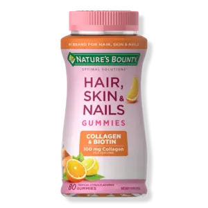 NATURE'S BOUNTY Tropical Citrus Hair, Skin & Nails Collagen & Biotin Gummy Vitamins - One-color