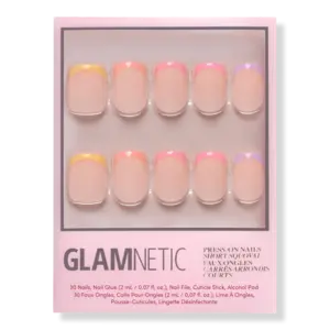 GLAMNETIC Macarons Press-on Nails - One-color