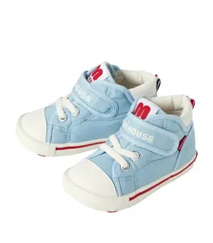 MIKI HOUSE Logo Velcro Sneakers