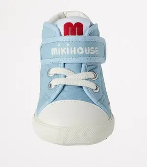 MIKI HOUSE Logo Velcro Sneakers
