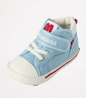 MIKI HOUSE Logo Velcro Sneakers