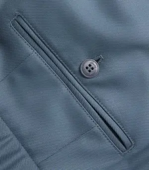 Brioni Wool Melbourne Trousers - Grey