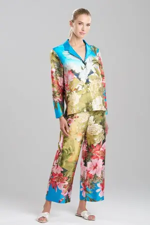 Natori Crane Notch Pajama Set