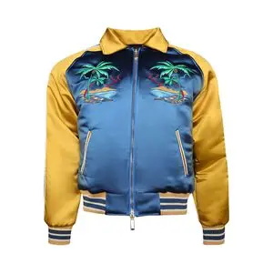 Rhude Palm Eagles Souvenir Jacket - Blue