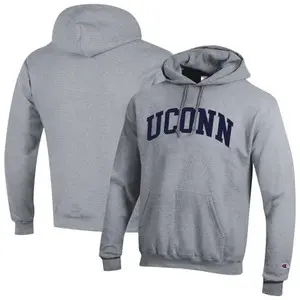 Champion Uconn Huskies Basic Arch Fleece Pullover Hoodie