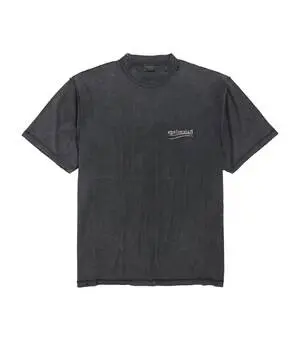Balenciaga Cotton Inside-out T-shirt - Beige