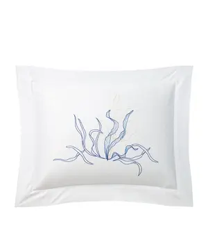 YVES DELORME COUTURE Nautilus Boudoir Oxford Pillowcase