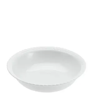 Christofle Porcelain Babylone Vegetable Dish - White