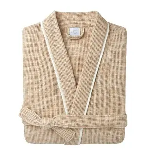 YVES DELORME Cotton Leo Bathrobe