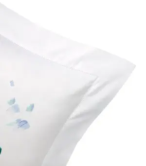 YVES DELORME COUTURE Pima Cotton Abysses Oxford Pillowcase