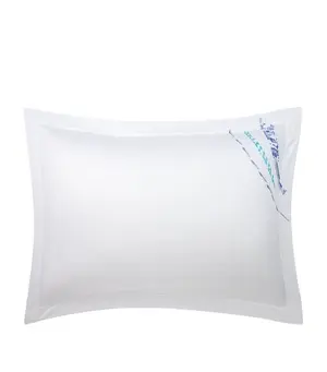 YVES DELORME COUTURE Pima Cotton Abysses King Oxford Pillowcase Pair