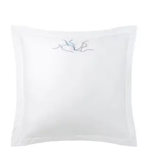 YVES DELORME COUTURE Nautilus Square Oxford Pillowcase