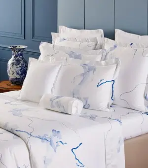 YVES DELORME COUTURE Ulysse Super King Flat Sheet