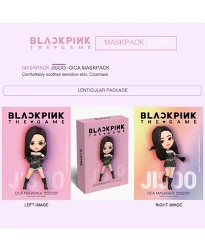 SIIA COSMETICS X22;blackpink The Game" Maskpack Set
