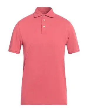 Fedeli Polo Shirt Size Cotton - Red