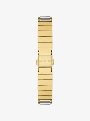 Michael Kors Limited-edition Darrington Pavé Bezel -tone Watch