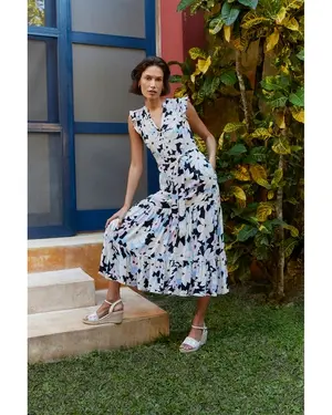 HOBBS LONDON Floral Print Shauna Dress