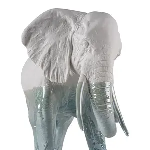 LLADRO Elephant Underwater Sculpture