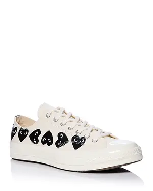 Play Comme Des Garcon Criss-cross Sneakers For Men