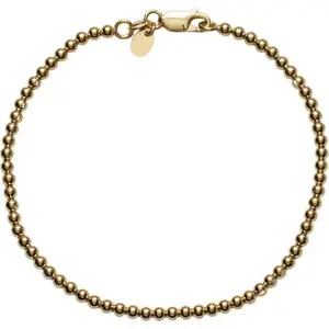 Argento Vivo Bead Bracelet - Gold