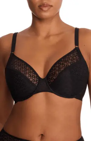 Natori Harmony Smooth Back Underwire Bra - Black