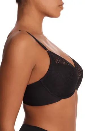 Natori Harmony Smooth Back Underwire Bra - Black