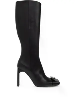 Balenciaga Buckle Detail Knee-high Boots