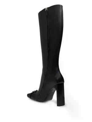 Balenciaga Buckle Detail Knee-high Boots