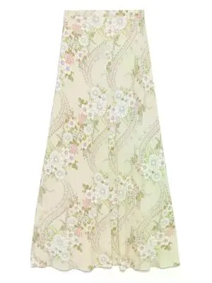 Faliero Sarti Printed Maxi Skirt